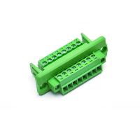 China 3.81mm pitch Feed Through Flange Screw Terminal Blocks Interlocking for sale