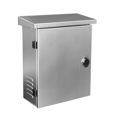 China Stainless Steel Electrical Enclosure Outdoor Cctv Power Supply Distribution Box for sale