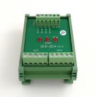 China DC24V Servo Encoder Pulse Square Wave Signal Splitter Distributor Signal 1 In 2 Out for sale