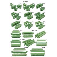 China 3.81mm pitch Feed Through Flange Screw Terminal Blocks Interlocking for sale