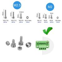 China 3.81mm pitch Feed Through Flange Screw Terminal Blocks Interlocking for sale