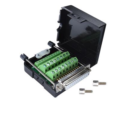 China DB25 D Sub 25 Pin Terminal Blocks Connectors Adapter for sale