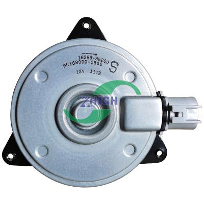 China 16363-36200 168000-1800 TOYOTA Radiator Fan Motor TOYOTA ESTIMA LEXUS ALPHARD VELLFIRE for sale