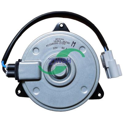 China Radiator Cooling Fan Motor  168000-2720 16363-36230 for Toyota VELLFIRE cooling fan alphard  AGH30'15 2.5 for sale