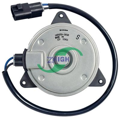 China Radiator Cooling Fan Motor 168000-1650 16363-28210 FOR TOYOTA WISH IMPSUM PRIUS for sale