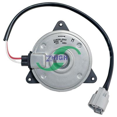 China Radiator Cooling Fan Motor 168000-2560 16363-22100 For TOYOTA ALTIS Corolla for sale