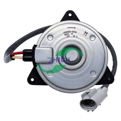 China 168000-2650 168000-9160 TOYOTA Radiator Fan Motor For TOYOTA AVENSIS Altis for sale