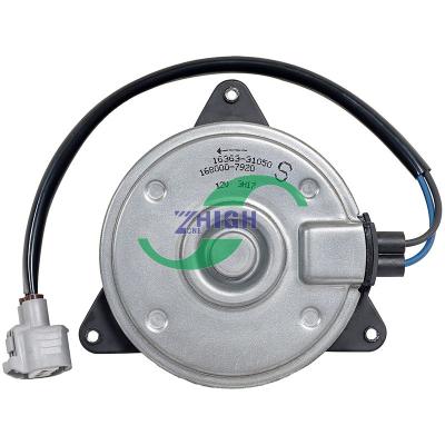 China Radiator Cooling Fan Motor 168000-7920 16363-31050 for lexus GS350/GS450H for sale