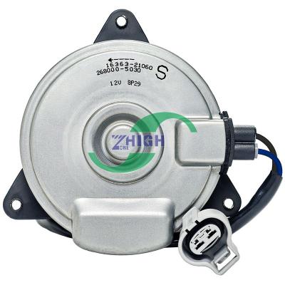 China Radiator Cooling Fan Motor 16363-21060 268000-5030 for  TOYOTA PRIUS Aqua for sale