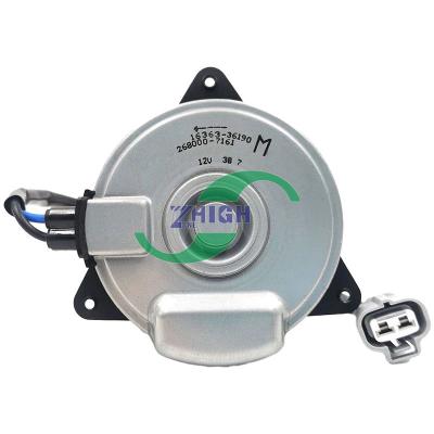 China 268000-7161 16363-36190 Car Radiator Fan Motor For TOYOTA RAV4 LEXUS NX for sale