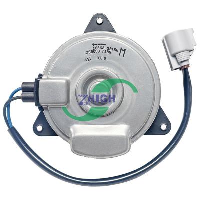 China 16363-38160 268000-7180 TOYOTA Radiator Fan Motor For Lexus IS300 IS350 GS200 for sale