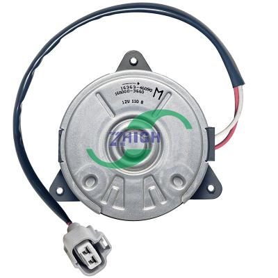 China Radiator Cooling Fan Motor 168000-3660 16363-46090 for TOYOTA Atlis  Harrier for sale