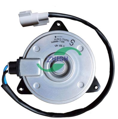 China Radiator Cooling Fan Motor 16363-70050 168000-7330 for TOYOTA RAV4 A3 Executive for sale
