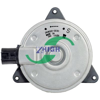 China 268000-0030 Radiator Cooling Fan Motor For HINO 300  ISUZU-FVR 24V Giga TKG for sale