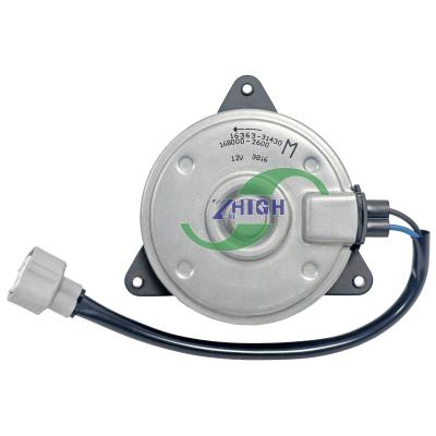 China Radiator Cooling Fan Motor 16363-31430 168000-2600 for TOYOTA LEXUS IS250 GS300H for sale