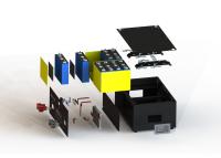 China MERA 12.8V 270Ah 3.5KWh LiFePO4 Battery DIY Kits for sale