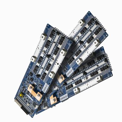 China 24/48V 8S/16S 150A lithium iron phosphate lifepo4 bms monitoring system battery management system with LCD Screen for sale