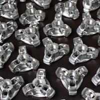 China High Precision Milled CNC Aluminum Parts Sandblasting Anodizing Silver Surface Finish for sale