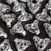 China High Precision Milled CNC Aluminum Parts Sandblasting Anodizing Silver Surface Finish for sale