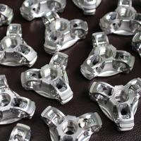 China High Precision Milled CNC Aluminum Parts Sandblasting Anodizing Silver Surface Finish for sale