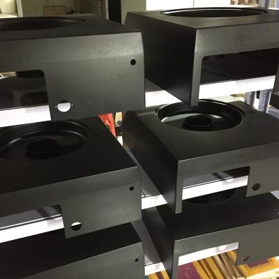 China Reaction Injection Molded RIM Big Plastic Parts Black Texture Painting Insert Molding Rapid And Cheap Tool for sale