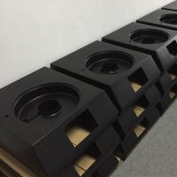China Medical Device Reaction Injection Molded Parts With Texture Black Painting for sale