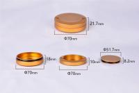 China Custom Prototype CNC Precision Machined Parts Aluminum Professional Snus Cans for sale