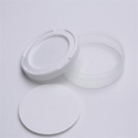 China Machined Plastic Parts White Black PP Nicotin Pouches Cans Plastic Snus Cans In Stock for sale