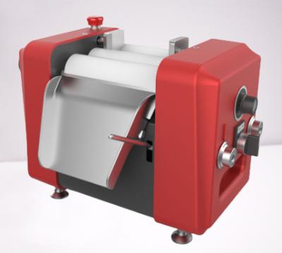 China Nano Ceramic Three Roll Mill 50mm Roller Diameter 220V Single Side Operation for Cosmetics for sale