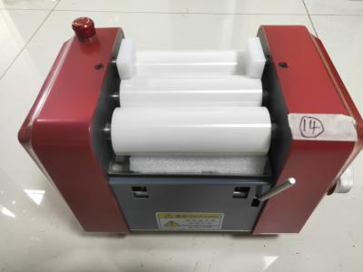 China Ceramic Roller Three Roll Mill DC Motor For Grinding Slurry Materials for sale