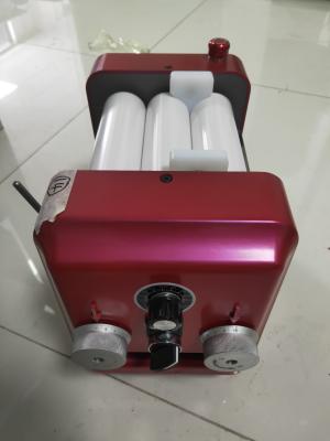 China 500RPM Triple Roll Mill Nano Ceramic Small Roller Single Handle Operation for sale