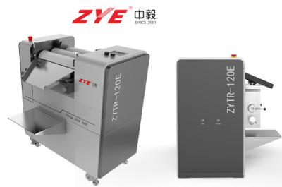 China Pigment Printing Ink Automatic Three Roll Mill Horizontal Roller Mill 450mm Roller Length for sale