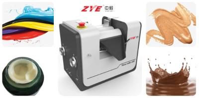 China Manual Three Roll Mill 500RPM 20L/H Grinding for Metal and Non Metal Slurry for sale