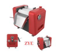 China Small Three Roller Mill Laboratory Grinding Mill High Precise 1um Al2O3 ZRO2 for sale