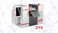 China 80mm AI2O3 Triple Roller Mill Grinder Touch Screen Electrinic Control Servo Motor for sale