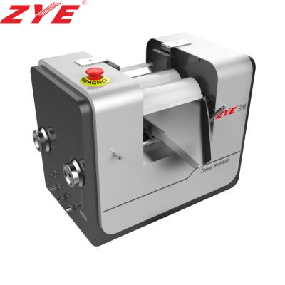 China Eyebrow Pencil Triple Roll Mill Grinding Three Roll Mill Machine ZrO2 2 Micron for sale
