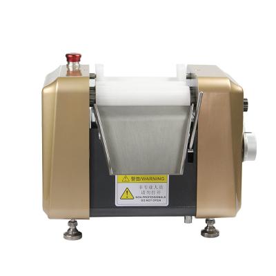 China Stainless Steel Frame Handle Three Roll Mill Grinding Ointment 3 Roll Mill for sale