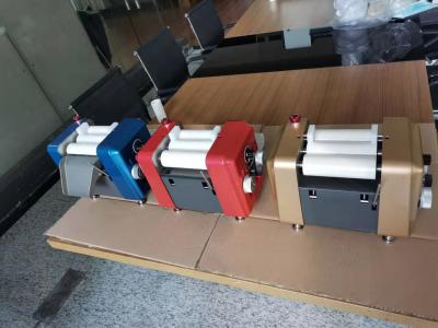 China Variable Speeds Easy Cleaning Triple Roller Mill ZrO2 Al2O3 Triple Roll Mill for sale