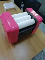 China Nanoscale Ceramic Three Roll Mill Single Handle ZrO2 For Cosmetics Materials for sale