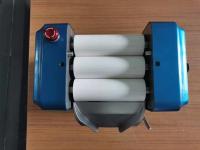 China Chocolate Three High Rolling Mill Nanoscale Ceramic Triple Roll Mill Machine For Food for sale