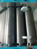 China Pigment Printing Ink Automatic Three Roll Mill 120mm Roller Diameter 450mm Length 3KW for sale