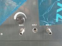 China Nanoscale Ceramic Three Roll Mill 120mm 500RPM for Printing Ink Pigment Grinding for sale