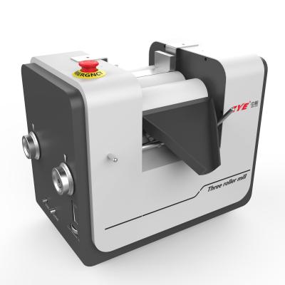 China ZYTR-80 Ceramic Three Roll Mill 80mm 500RPM Servo Motor 150W 220V for sale