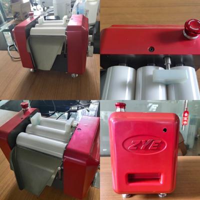 China 120W 150mm Length Nanoscale Ceramics Tri Roller Mill for sale