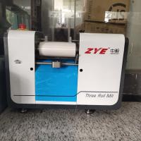 China 500RPM 200mm Length Al2O3 Automatic Three Roll Mill for sale