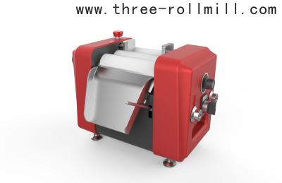 China DC Motor 120W Al2O3 ZrO2 150mm Length Three Roll Mill for sale