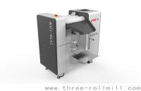 China Automatic Wet Grinding Machine Three Roll Mill For High Viscous Paint Ink Pigment for sale