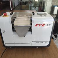 China Pharmacy Medical Treatment Triple Roller Mill 200mm Length Servo Motor 2KW for sale
