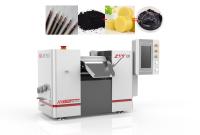 China Touch Screen Laboratory Triple Roll Mill Epoxy Resin 20L/H Mill Grinding Machine for sale