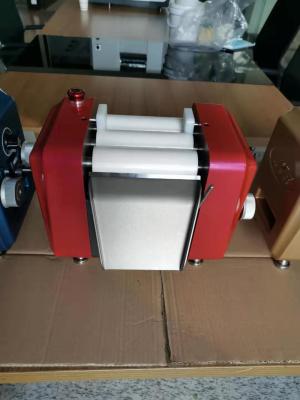 China Lab Three Roll Mill 5L/H 500RPM DC Motor ZYTR-50 Ceramic Roller for Ink Cosmetic for sale